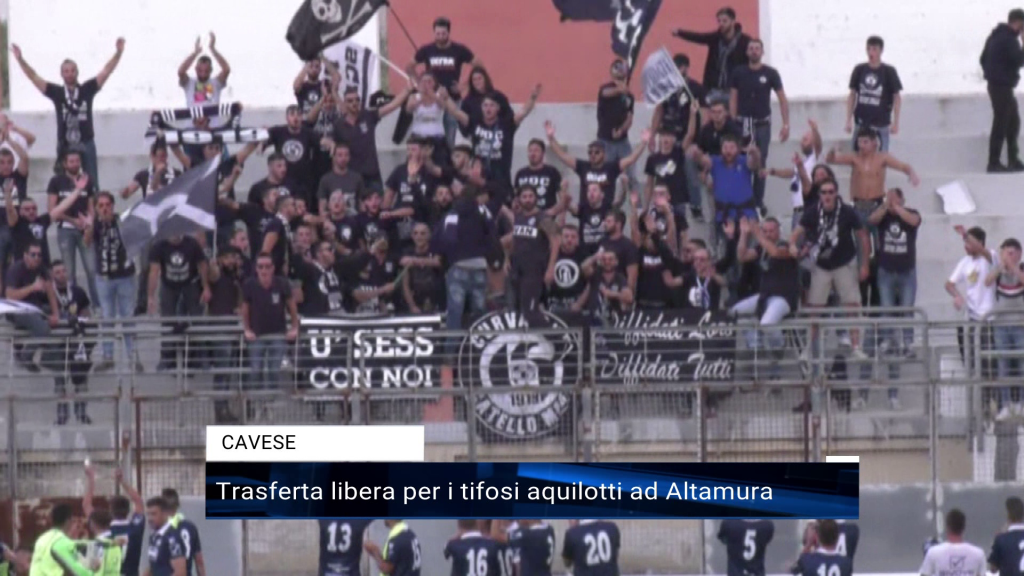 Cavese, trasferta libera ad Altamura [VIDEO] - Rtc Quarta Rete
