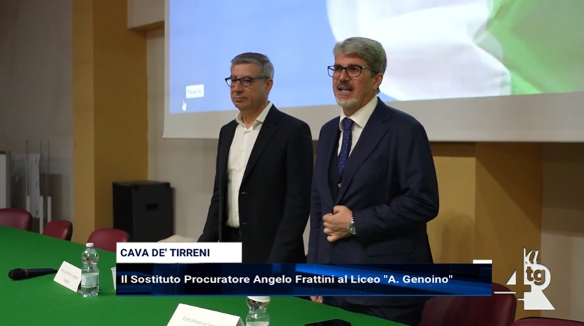 Al Liceo "A. Genoino" il Sostituto Procuratore della Repubblica Angelo ...