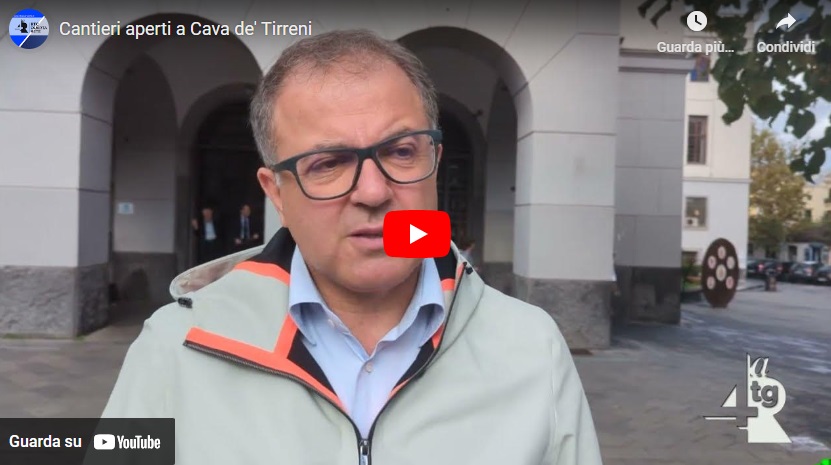 Cantieri aperti a Cava de' Tirreni [VIDEO] - Rtc Quarta Rete