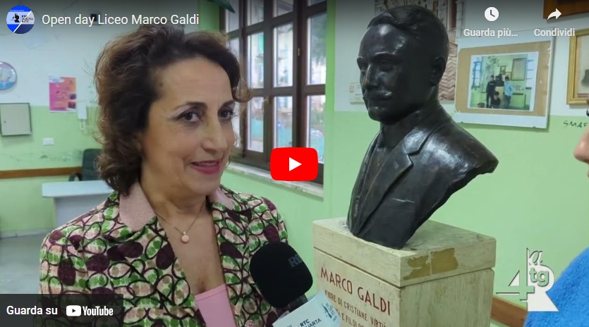 Open day del Liceo Marco Galdi a Cava de' Tirreni [VIDEO] - Rtc Quarta Rete